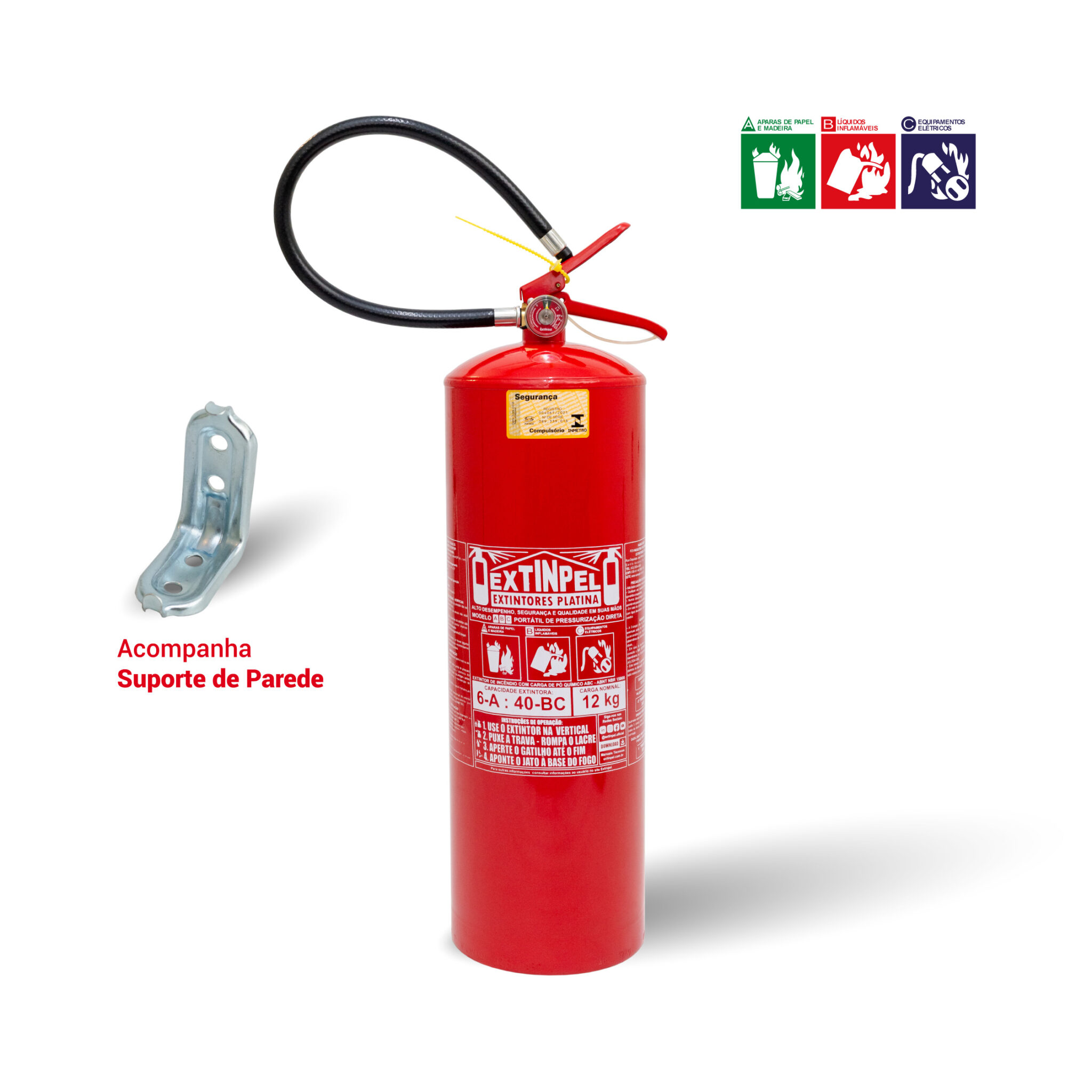 Extintores Linha ABC - Completa Proteção Contra Incêndios - Extinpel ...