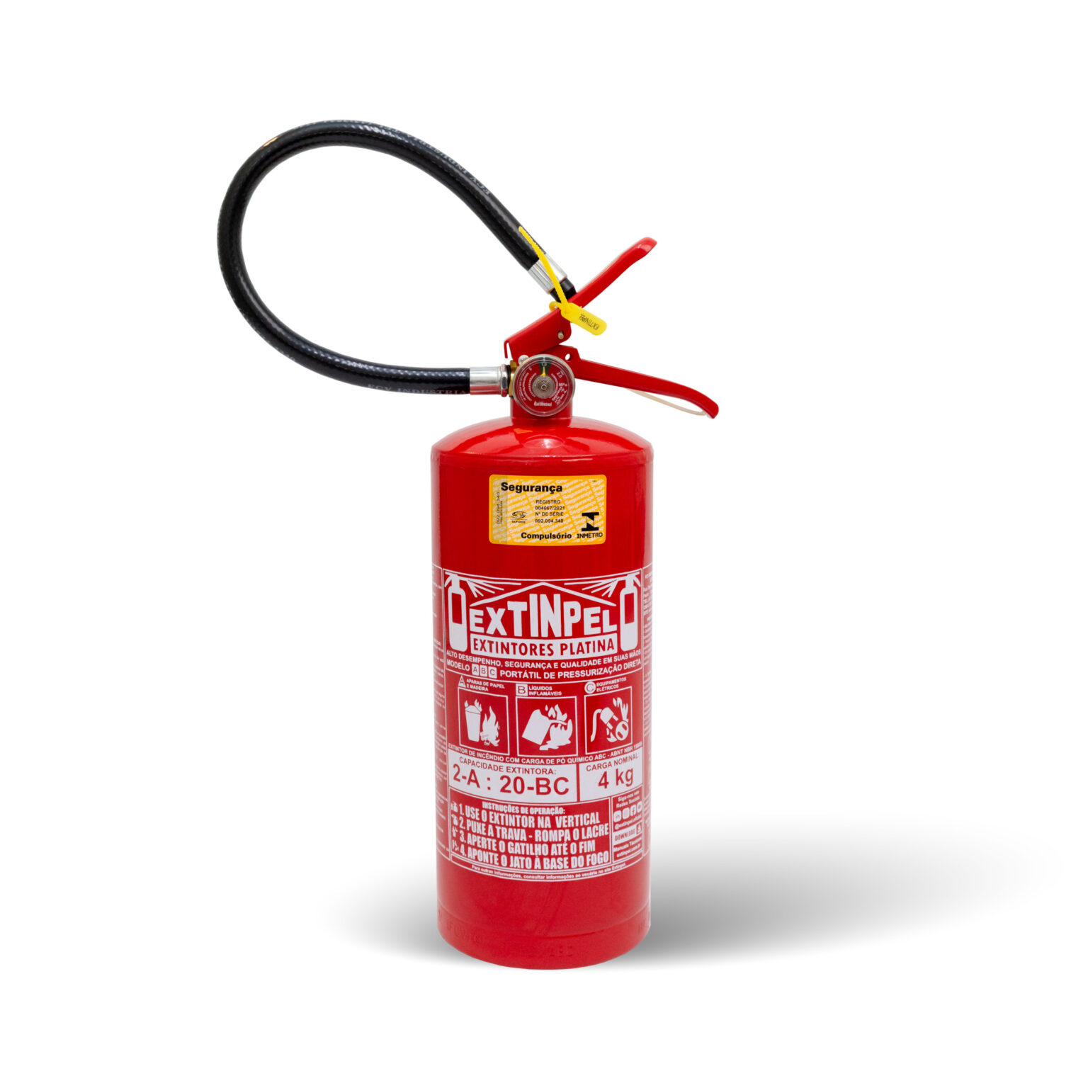 Extintores Linha ABC - Completa Proteção Contra Incêndios - Extinpel ...